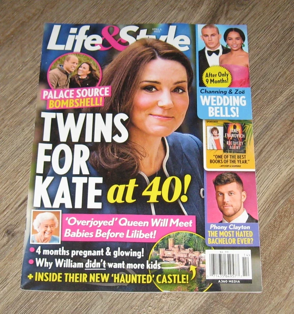 LIFE & STYLE magazine Kate Middleton RONDA ROUSEY Channing Tatum ...