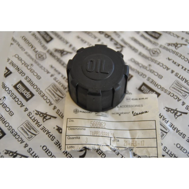 BOUCHON DU RÉSERVOIR Huile Oil Tank Couverture piaggio ape 50 Mix EUR ...