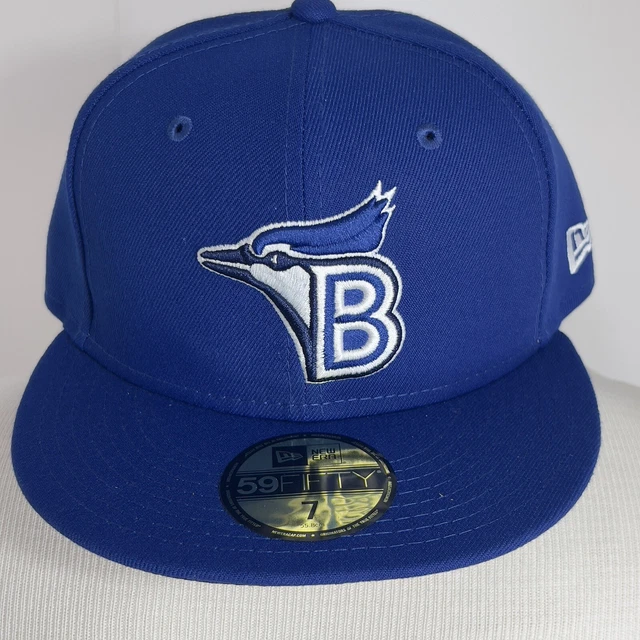 BLUEFIELD BLUE JAYS MiLB New Era Diamond 59Fifty Cap Hat Mens Size 7 ...