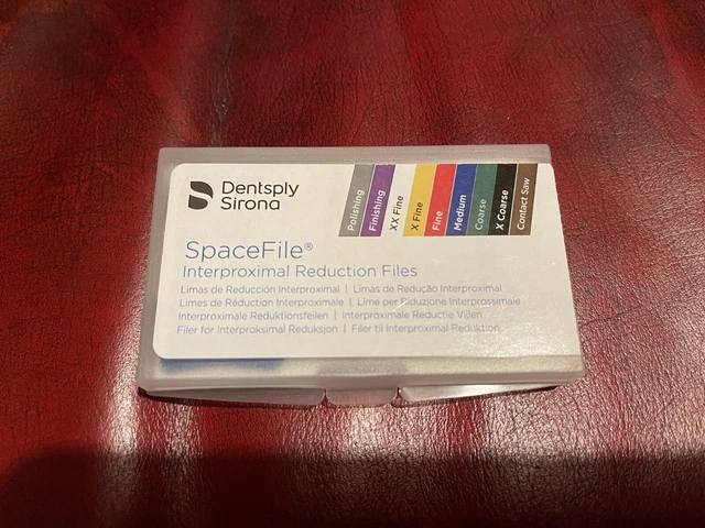 SPACEFILE INTERPROXIMAL REDUCTION Files, Dentsply Sirona £24.99 ...