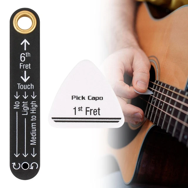 TRUSS ROD NECK Relief Gauge Tool Electric Guitar 006" 008" 010" Pick ...