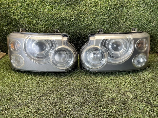 RANGE ROVER L322 Vogue Facelift Headlights Drivers Passenger Ns Os ...