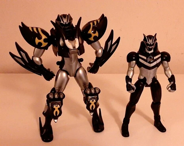 POWER RANGERS JUNGLE Fury Figures BLACK BAT RANGER 6" Figure 2007 ...