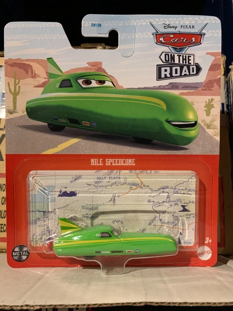 DISNEY PIXAR CARS Nile Speedcone Mattel 1.55 Scale BNIB £13.99 ...