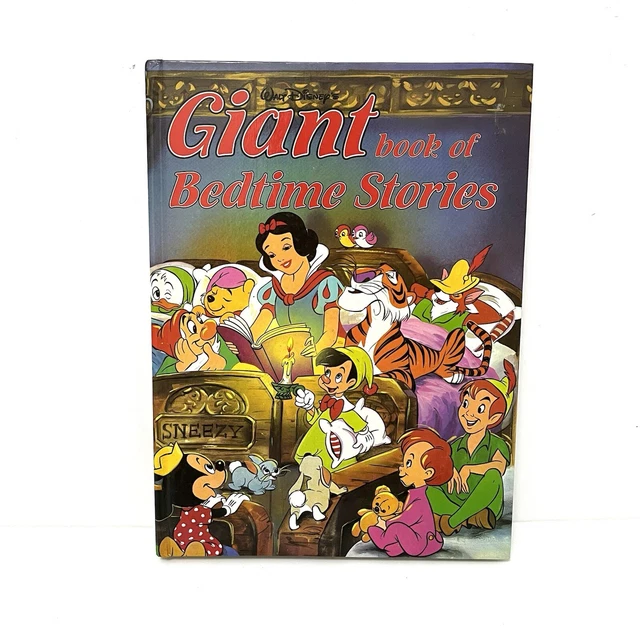 WALT DISNEY'S GIANT Book of Bedtime Stories (Hardback, 1979) Children's ...