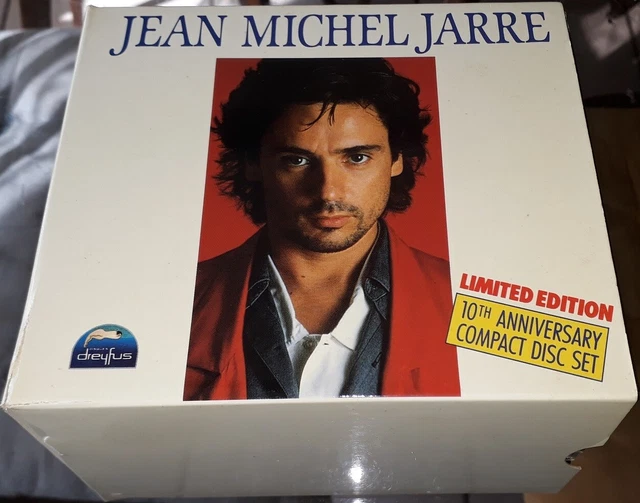 JEAN MICHEL JARRE Rarissime Coffret 8 Cd Or 10 Eme Anniversaire Limited Edition EUR 129,00 ...