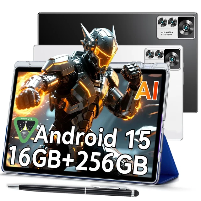 2025 GAMING ANDROID 15 Tablet 16GB RAM 256GB 10 lnch Bluetooth 5G WiFi ...