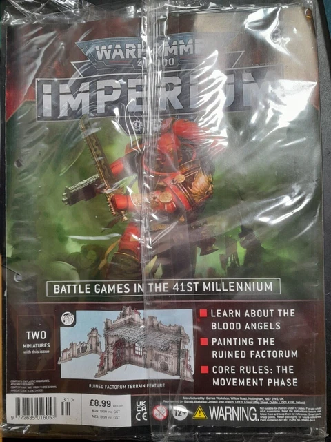 WARHAMMER 40K IMPERIUM Magazine Issue 31 Ruined Factorum £31.89 ...