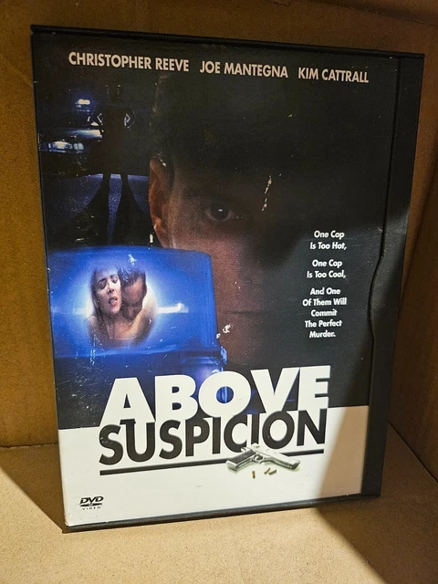 ABOVE SUSPICION (DVD, 1995) Christopher Reeve Kim Cattrall RARE OOP ...