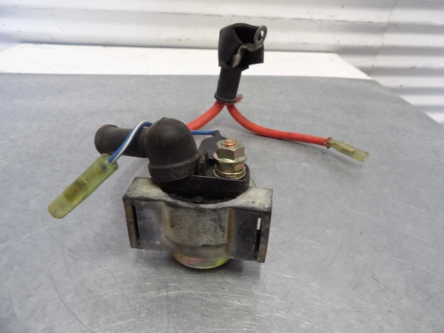 88-01 YAMAHA ROUTE 66 XV250 starter relay w/ battery cable 36Y-81940-00 ...