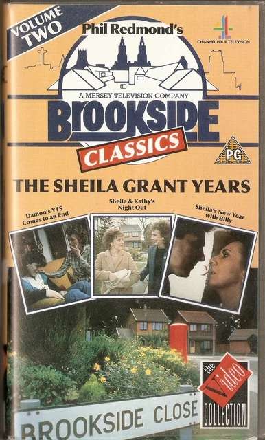 BROOKSIDE CLASSICS VHS The Sheila Grant Years 3 episodes Channel 4, Sue ...
