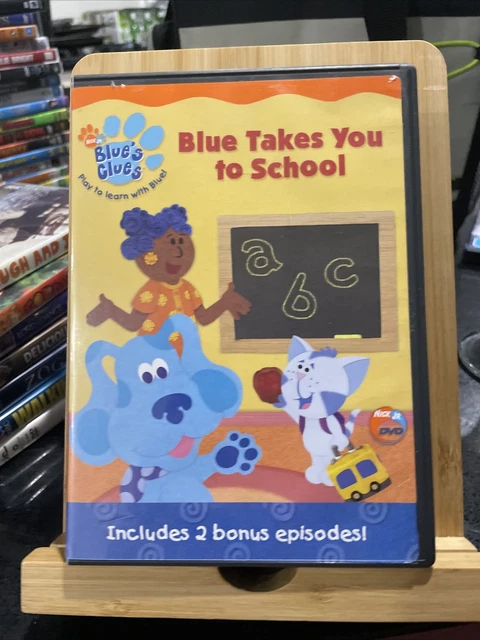 BLUE'S CLUES: BLUE TAKES YOU TO SCHOOL Dvd Region 1 EUR 15,91 - PicClick FR