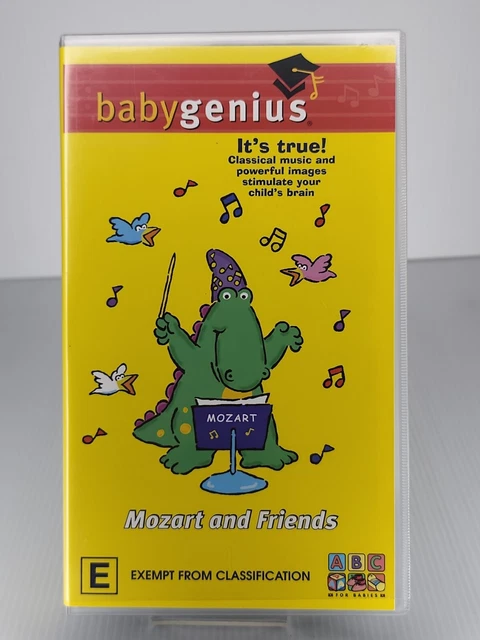 BABY GENIUS - Mozart and Friend's - ABC For Babies - VHS $25.00 ...