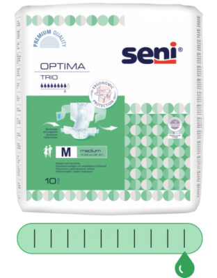 SENI OPTIMA TRIO Inkontinenzvorlage mit Hüftbund Blasenschwäche ...