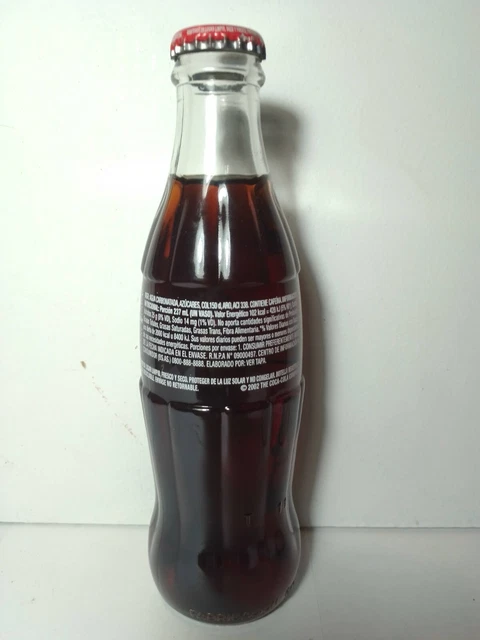 CLASS BOTTLE BOTELLA coca cola argentina rara dificil 2008 237ml (SEND ...
