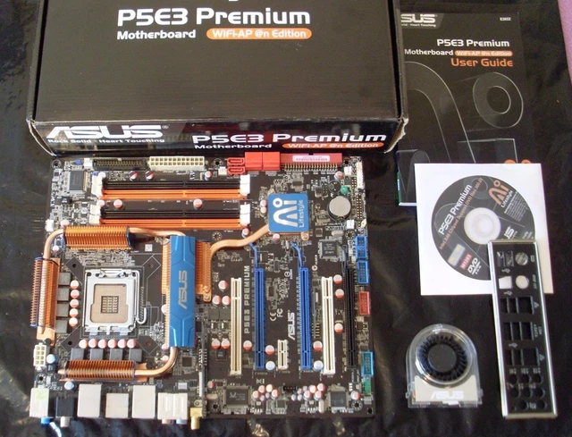 ASUS P5E3 PREMIUM Wifi (Ddr3 Ram) Socket 775 Motherboard £99.95 ...