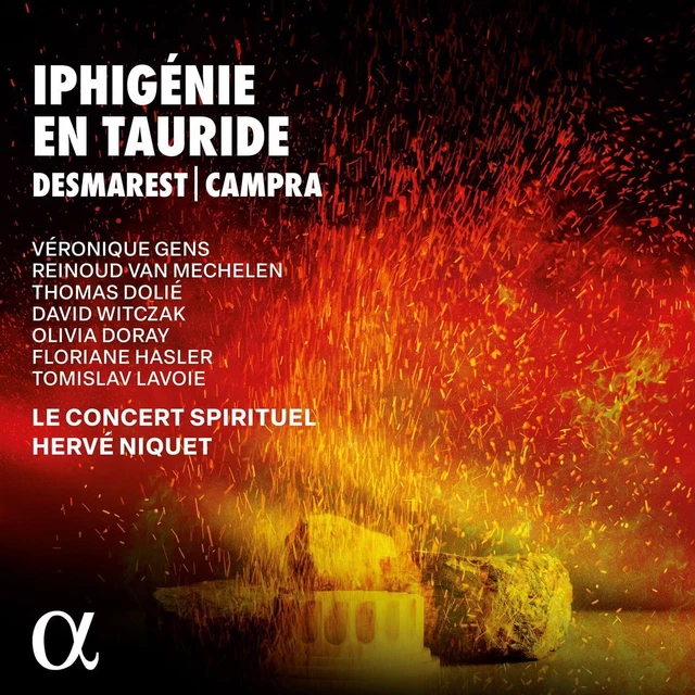 LE CONCERT SPIRIT Desmarest/Campra: Iphigénie En Taur (CD) (PRESALE 24/01/2025) EUR 37,55 ...