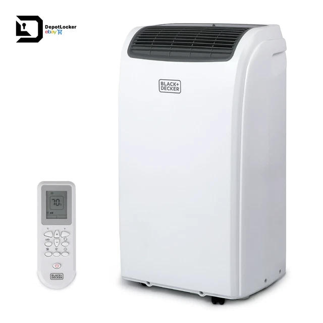 Black Decker 12 000 Btu Portable Air Conditioner 3 In 1 Ac Unit