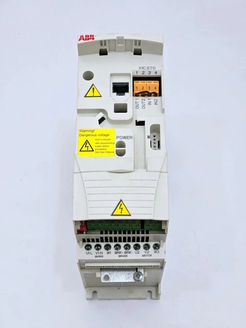 ABB ACS355 INVERTER Drive {ACS355-03E-08A8-4} VFD 4kW 5HP Not Working ...