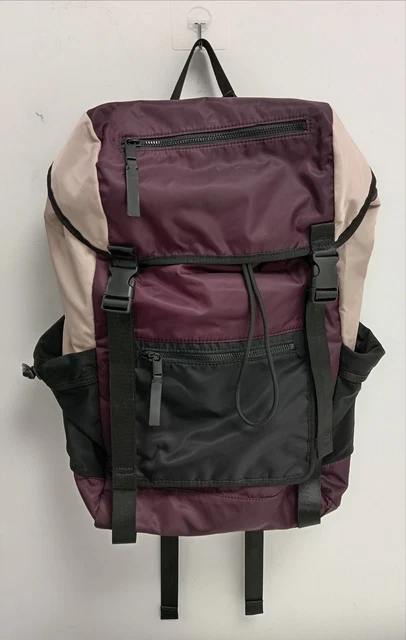 KIN BACKPACK WITH Padded Laptop Sleeve Purple/Pink/Black 49 x 37 x 14cm ...