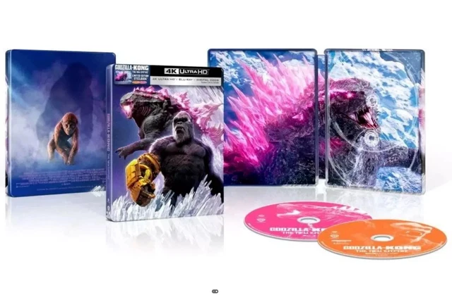 GODZILLA X KONG The New Empire Limited Edition 4K Ultra HD Steelbook Presale 002 £54.99 ...