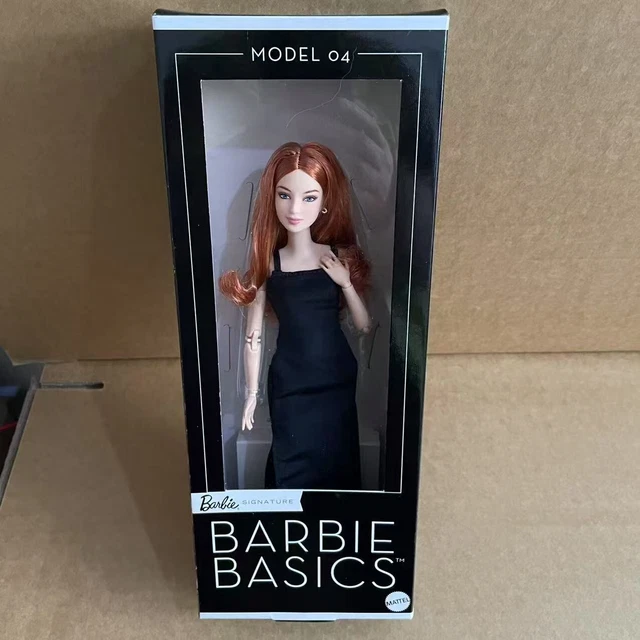 NEW 2025 SIGNATURE Barbie Basic Doll Model 04 Petite Red Hair basics ...