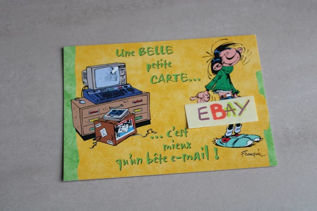 CARTE POSTALE GASTON LAGAFFE vintage (bd cp N16) EUR 2,50 - PicClick FR