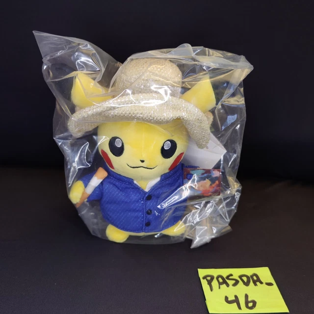 POKÉMON CENTER × Van Gogh Museum: Pikachu Plush - 7 ¾ In. - BRAND NEW ...