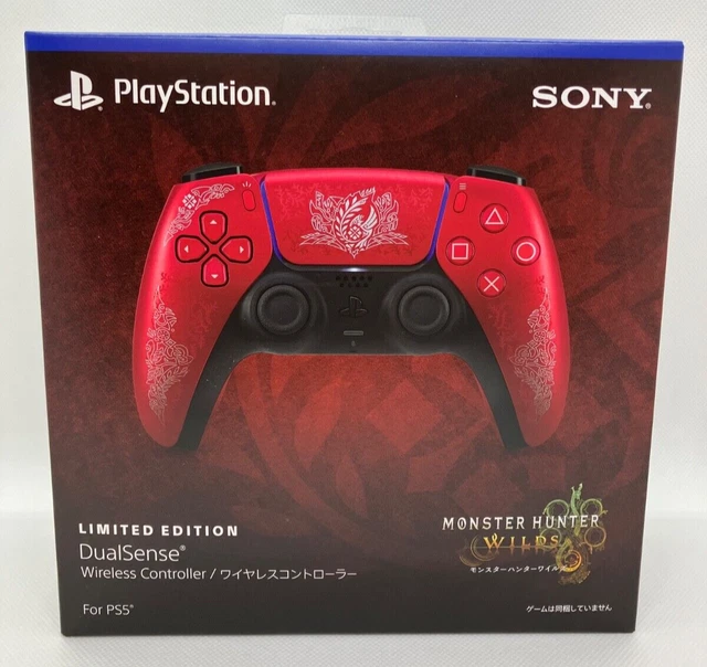 SONY PS5 DUALSENSE Wireless Controller Monster Hunter Wilds Limited ...