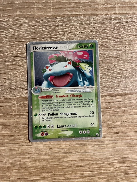 CARTE POKEMON FLORIZARRE Ex 112/112 Rouge Feu Vert Feuille FR EUR 20,00 - PicClick FR
