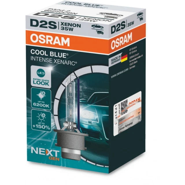 LAMPE 35 WATT D2S Osram COOL BLUE INTENSE NEX GE Xenonlampen Xenon Xenon-Lampen EUR 103,44 ...