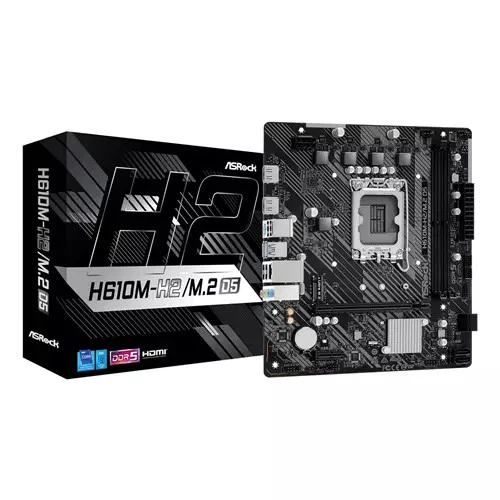 ASROCK H610M-H2/M.2 D5 Intel H610 LGA 1700 micro ATX £69.66 - PicClick UK