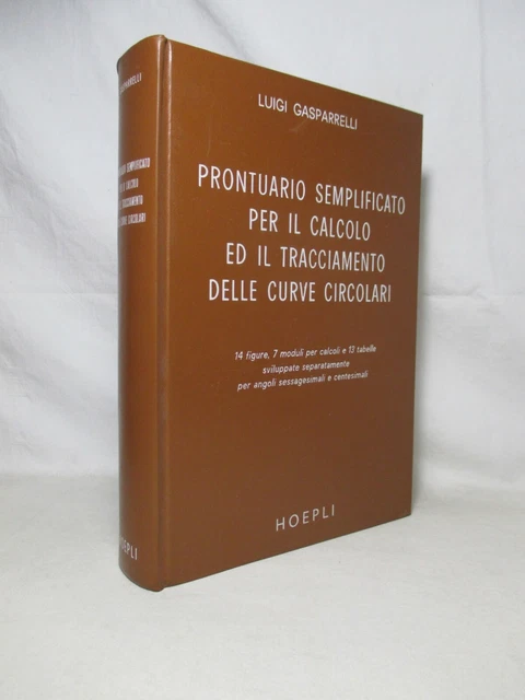 GASPARELLI PRONTUARIO SEMPLIFICATO calcolo e tracciamento delle curve ...