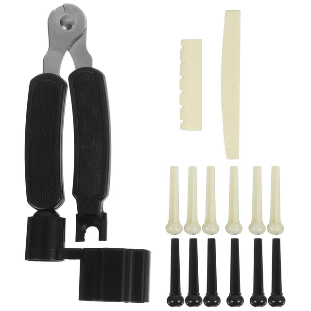 PARTI DI CHITARRA acustica in plastica perni per chitarra acustica ...