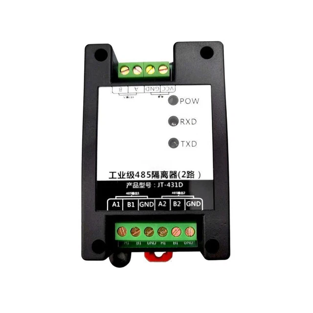 ISOLATOR GRADE PHOTOISOLATED Type RS485 Hub Signal Amplifier for Modbus ...