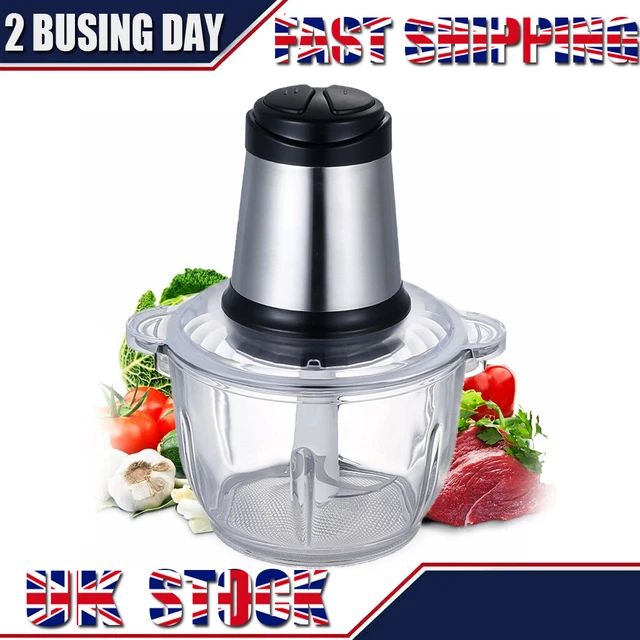 MINI CHOPPER FOOD Processor | Electric Food Blender - Meat, Veg & Fruit ...