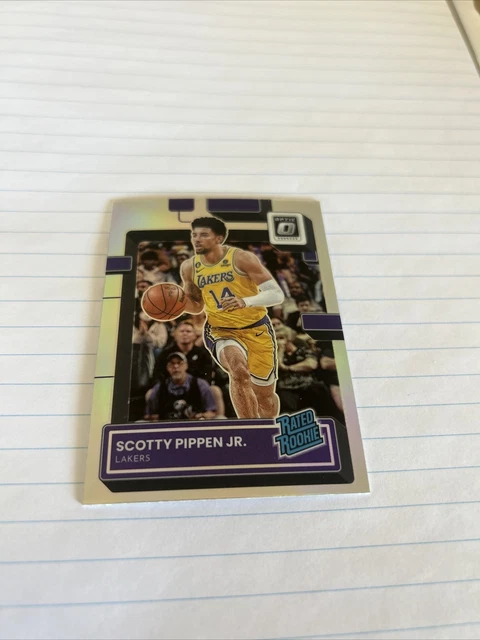 SCOTTY PIPPEN JR Silver Rated Rookie Optic NBA Card EUR 1,23 - PicClick FR