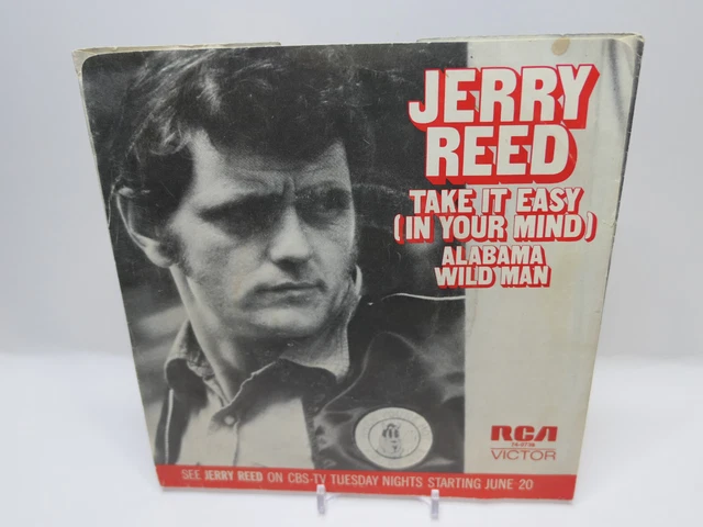 JERRY REED / Take It Easy In Your Mind / Alabama Wild Man / 74-0738 7 ...