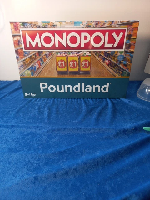 MONOPOLY POUNDLAND LIMITED Edition Hasbro Property Family Board Game ...