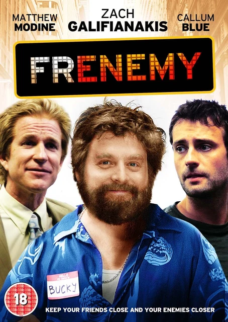 FRENEMY (DVD) ZACH Galifianakis Matthew Modine Callum Blue Gregory Dark ...