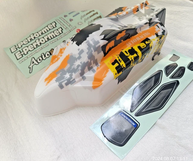 CARROSSERIE 1/8 BODY SHELL MUGEN/KYOSHO/HOBAO/TEAM ASSOCIATED/XRAY ...