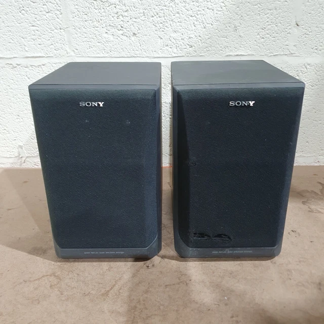 SONY SS-H1600 BLACK Wired 60W 6 Ohms 3-Way Bass Reflex Bookshelf ...