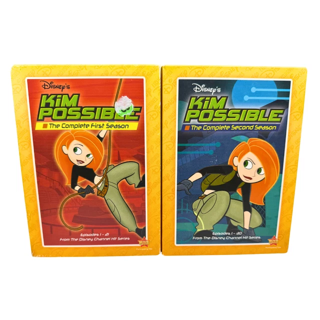KIM POSSIBLE: SEASON 1&2 (DVD) TV Series Good Condition!!! $79.99 ...
