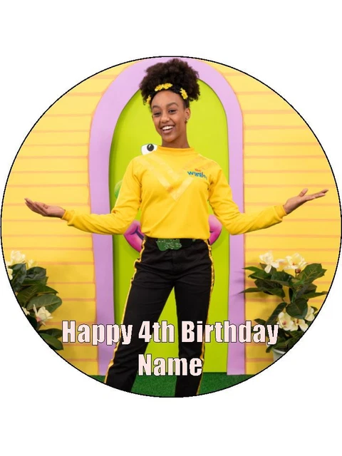 THE WIGGLES TSEHAY Cake Toppers 19cm Edible Icing Birthday Decorations ...