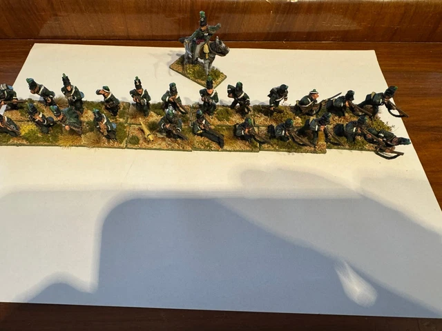 28MM NAPOLEONIC PAINTED British 95th Rifle Battalion £93.28 - PicClick UK
