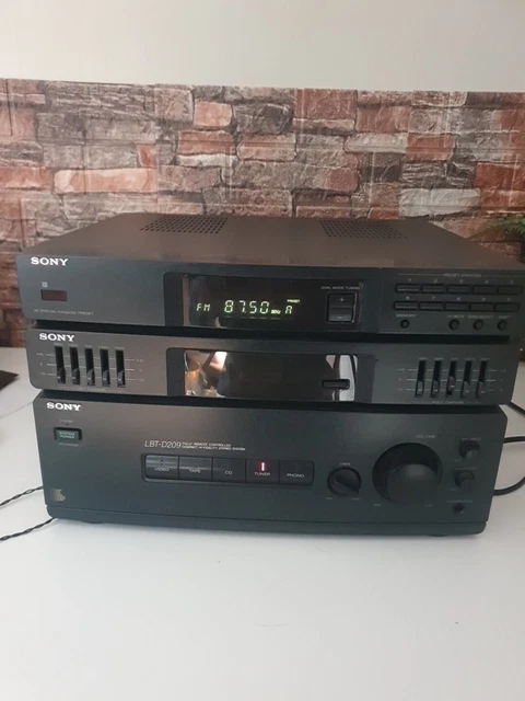 SONY COMPACT HI-FI Stereo System - Black - (LBT-D209) £40.00 - PicClick UK