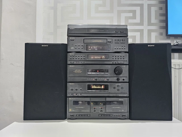 SONY LBT-D307 HI-FI Stereo System with Turntable And Speakers. £199.99 ...