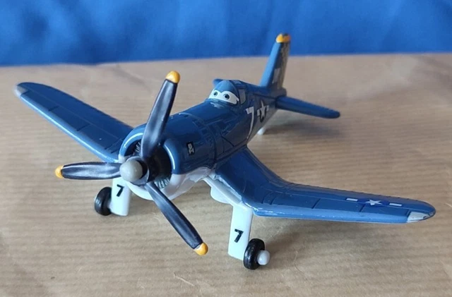 AVION CARS DISNEY Pixar - Monoplan SKIPPER - Mattel Métal - TBE EUR 6 ...