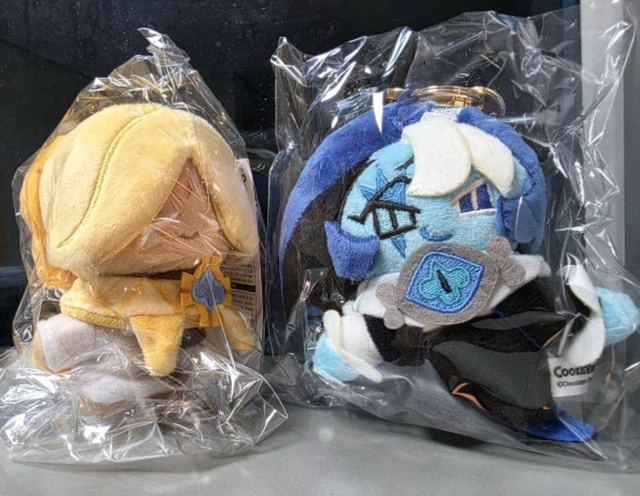 COOKIE RUN KINGDOM Pure Vanilla Plushie Keyring Shadow Milk Toy Plush ...
