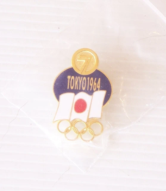 2000 CHANNEL 7 Tokyo 1964 Olympic Games Collection Souvenir Lapel Pin ...